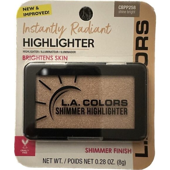 LA Colors | Makeup | X La Colors Shimmer Highlighter Shine Bright ...